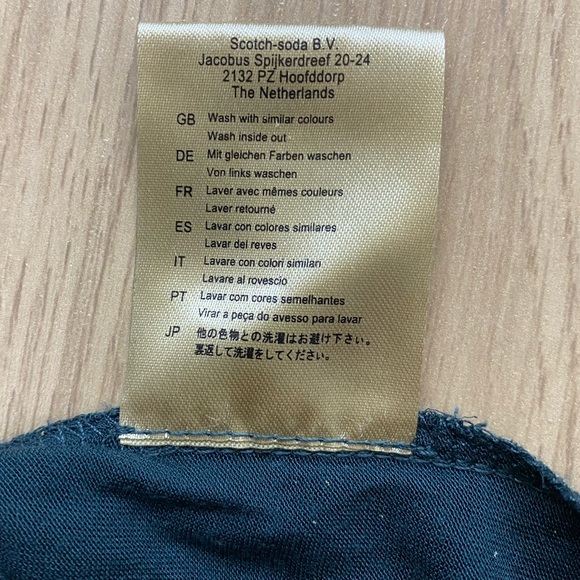 Scotch & Soda | Tops | Blue Embroidered Maison Scotch La Femme Selon ...